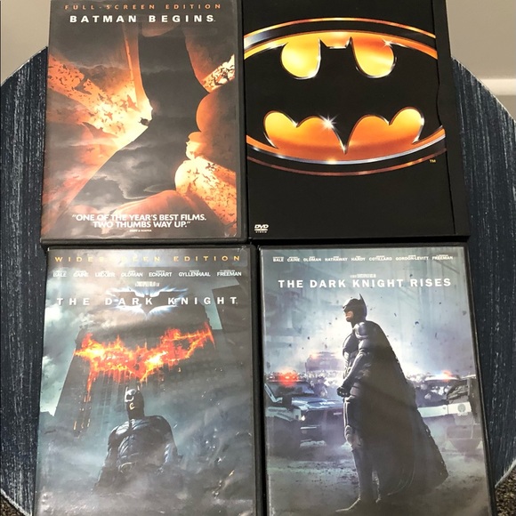 Media | Bundle Of 4 Batman Dvds | Poshmark